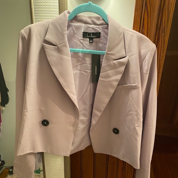 Jackets & Coats | Lilac Cropped Blazer | Poshmark